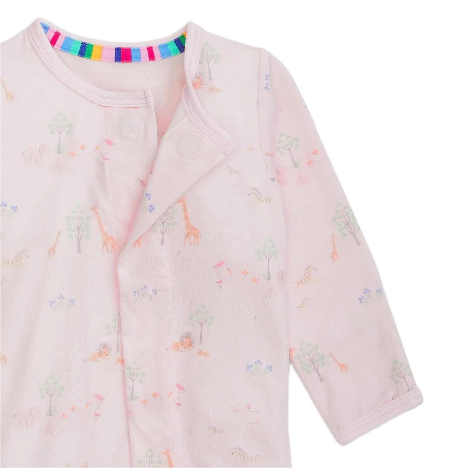 Magnetic Me Serene Safari Magnetic Coverall - Pink – Hopscotch Kids