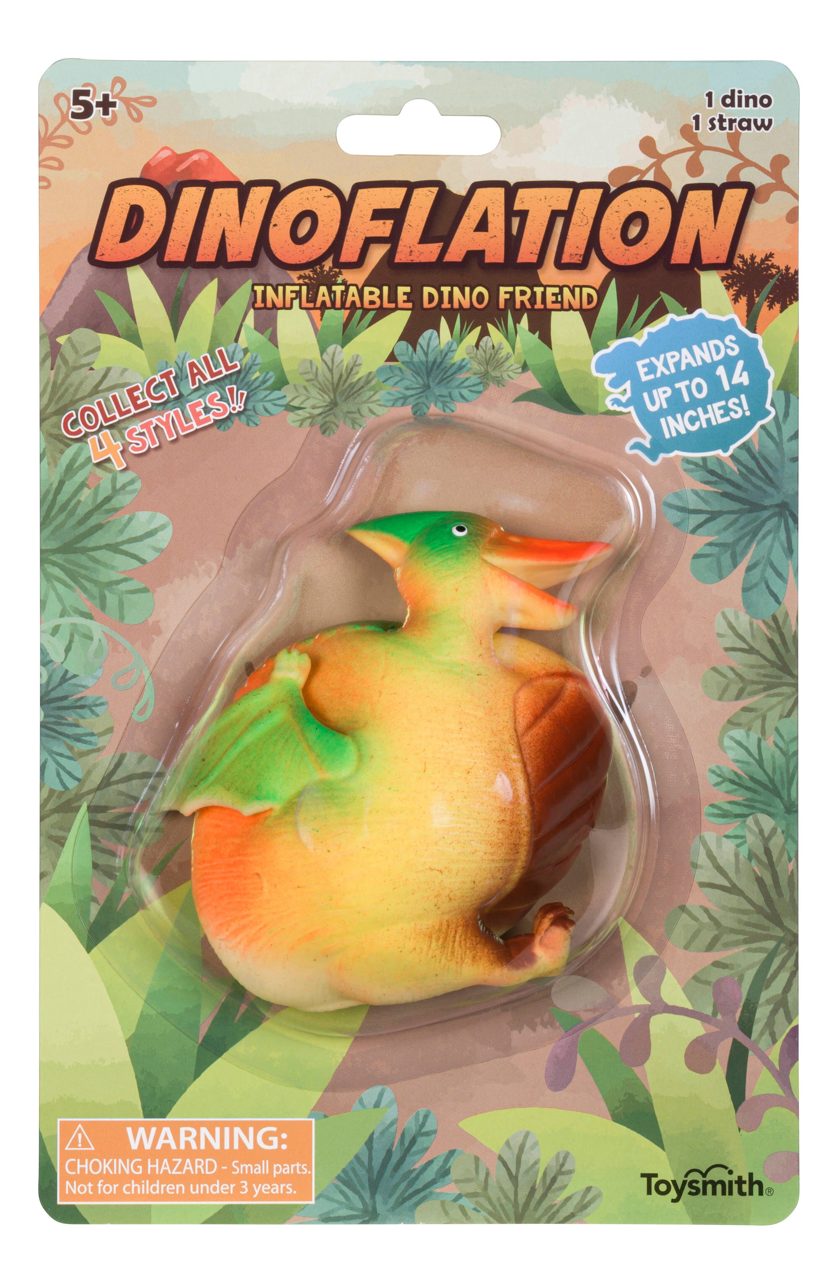 Toysmith Dinoflation The Inflatable Dino Friend – Hopscotch Kids OR