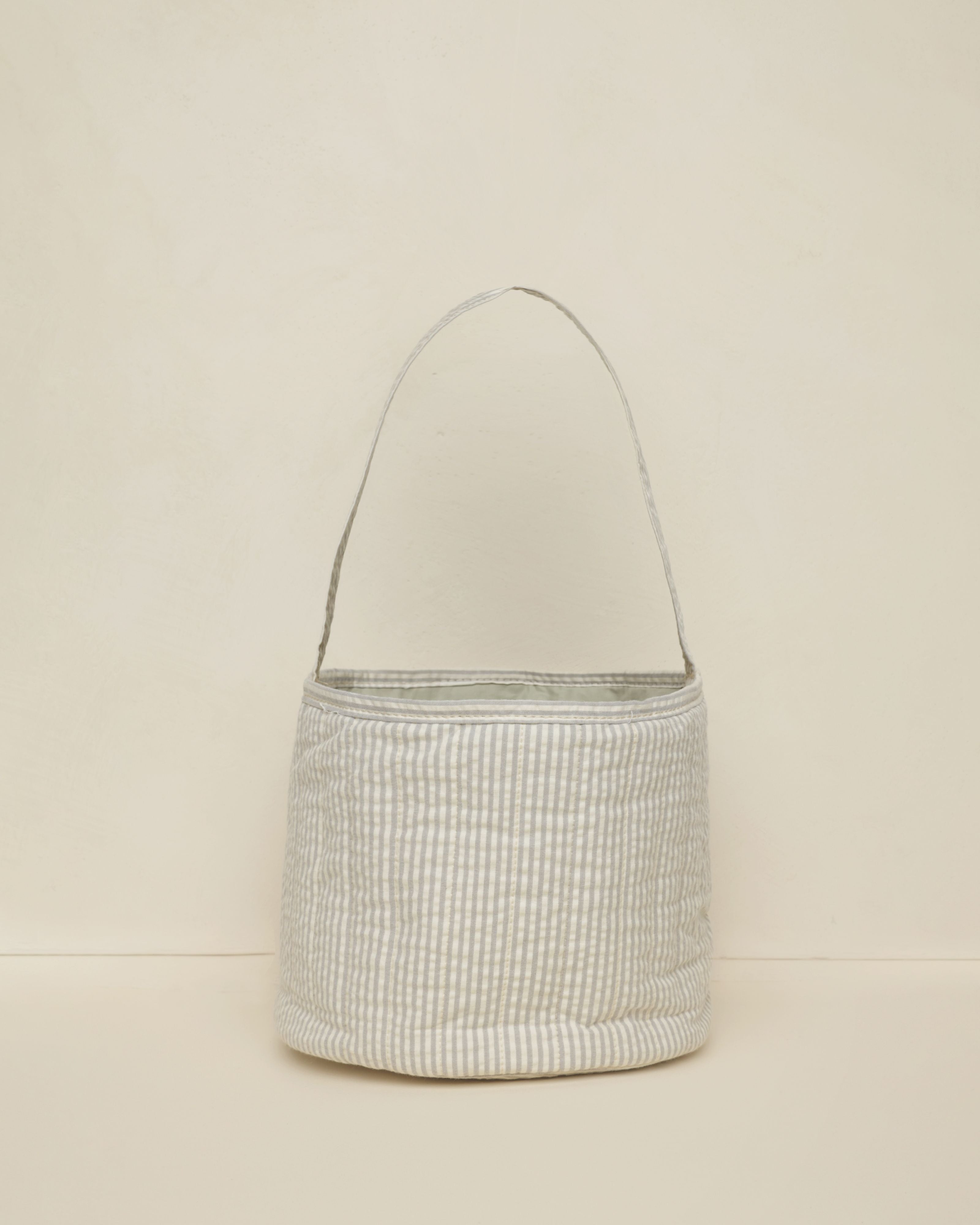 Noralee Easter Basket - Sage Stripe – Hopscotch Kids OR