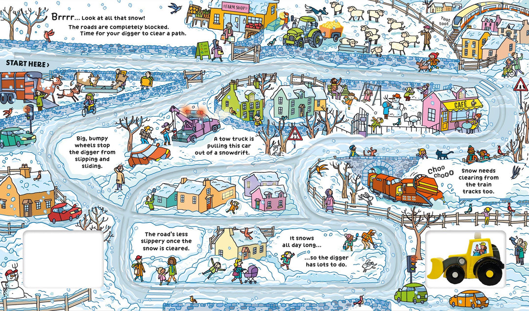 Wind-Up Digger: Usborne – Hopscotch Kids