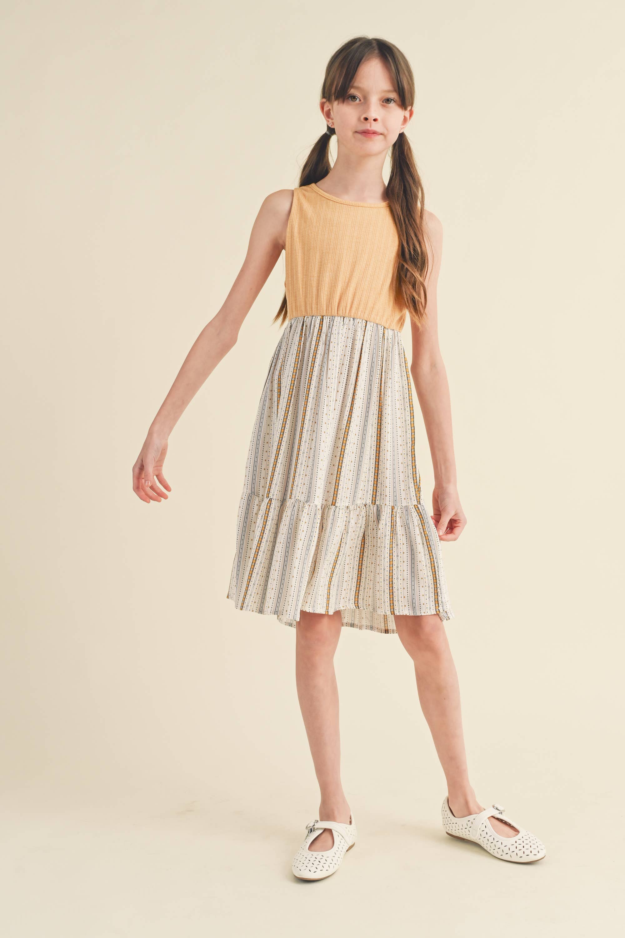 Heart And Arrow Frill Sleeve Flounce Dress – Hopscotch Kids OR