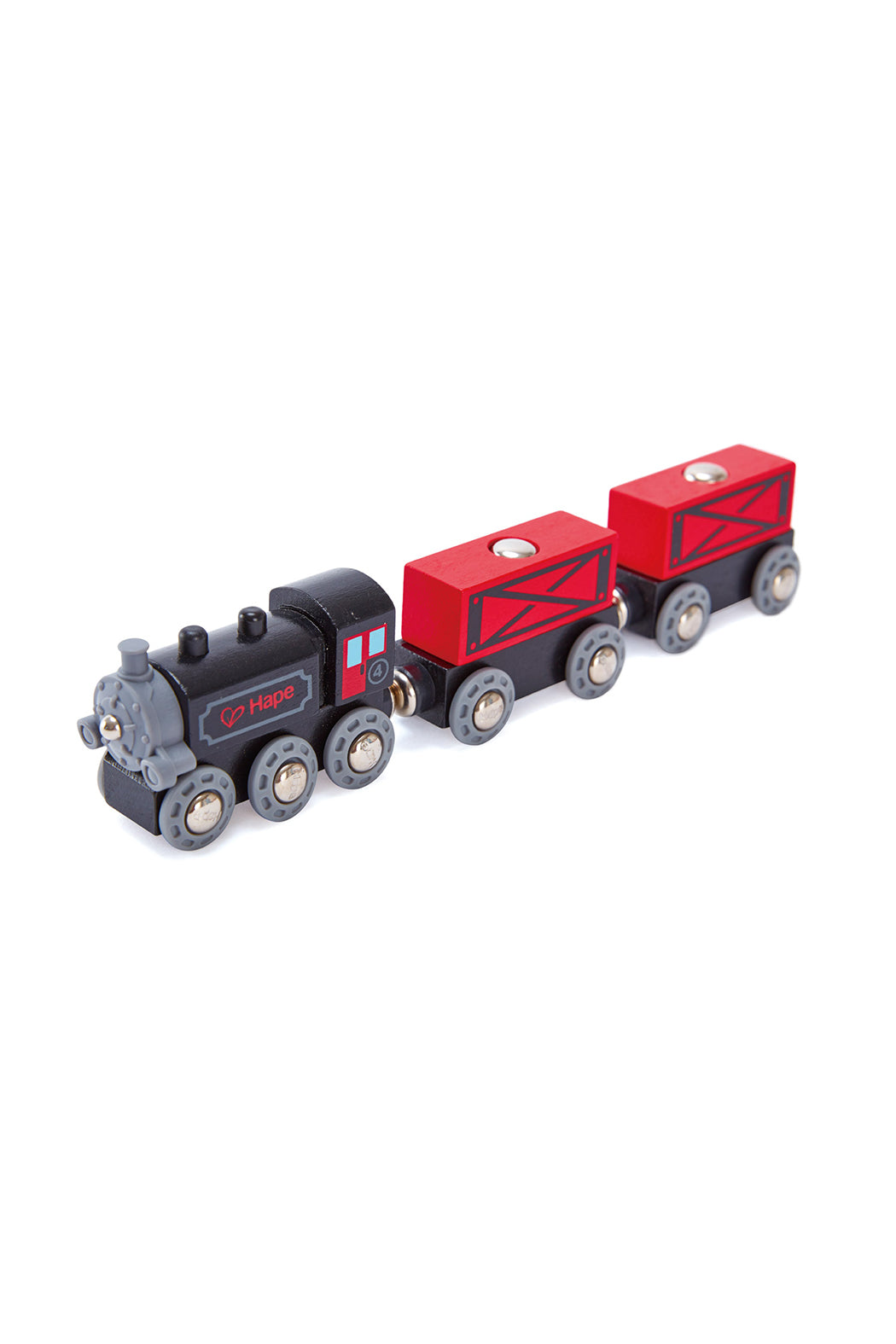 Hape Steam-Era Freight Train – Hopscotch Kids