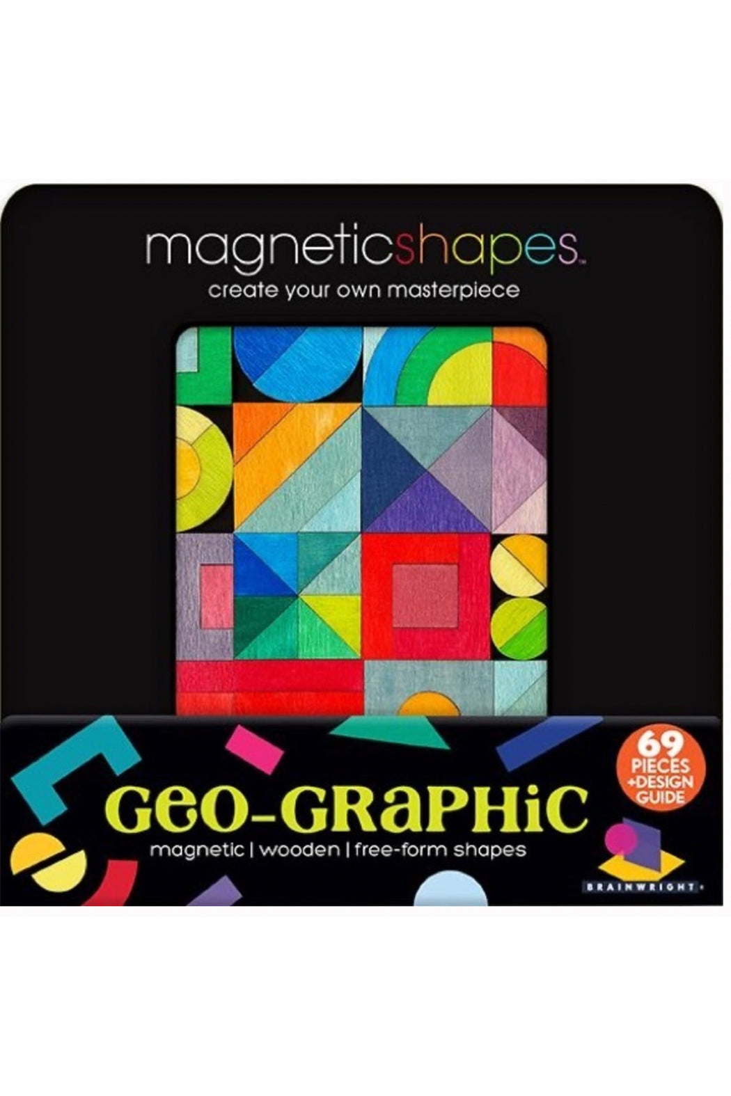 Brainwright Magnetic Shapes – Hopscotch Kids OR