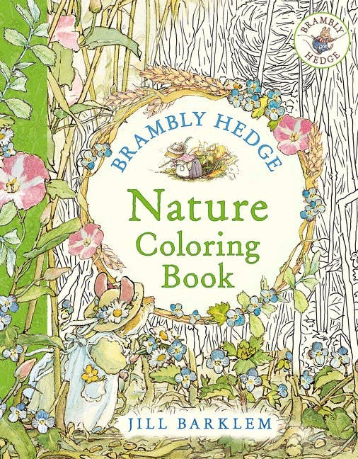 Brambly Hedge: Nature Coloring Book : Jill Barklem – Hopscotch Kids