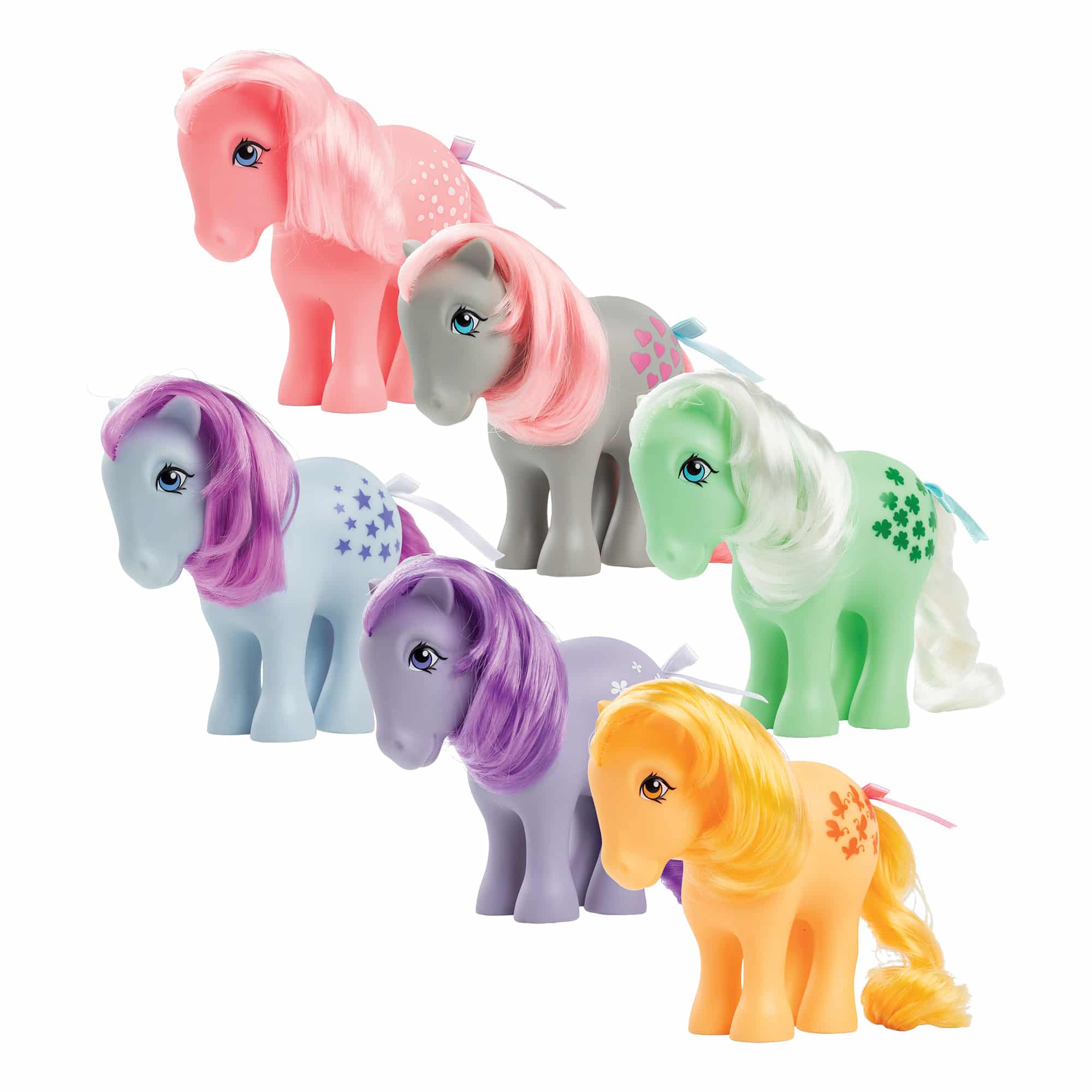 Schylling My Little Pony Classic 4″ Collectible 40th Anniversary Ponie ...