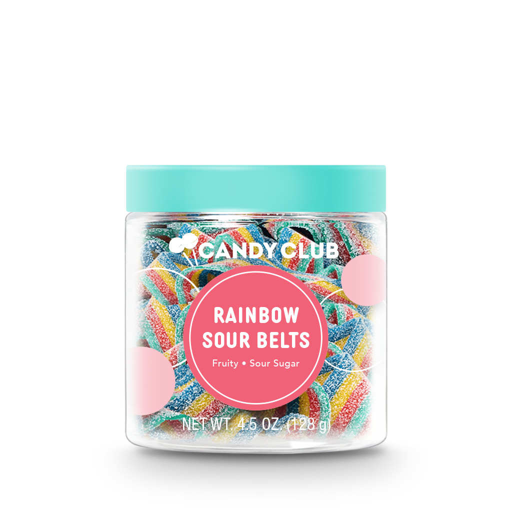 Candy Club Rainbow Sour Belts – Hopscotch Kids