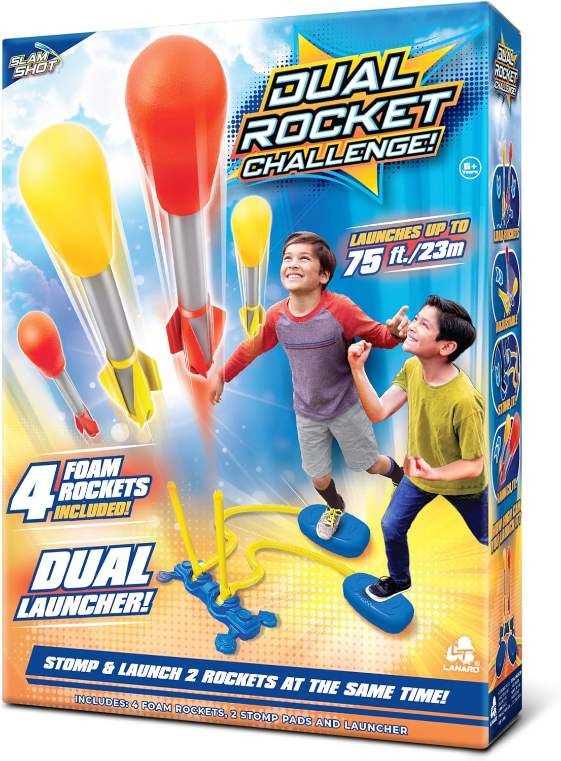 Lanard Dual Rocket Challenge – Hopscotch Kids