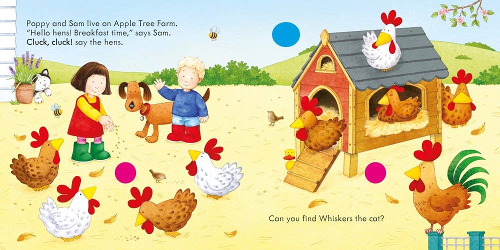 Poppy And Sam's Farm Animal Sounds : Usborne – Hopscotch Kids