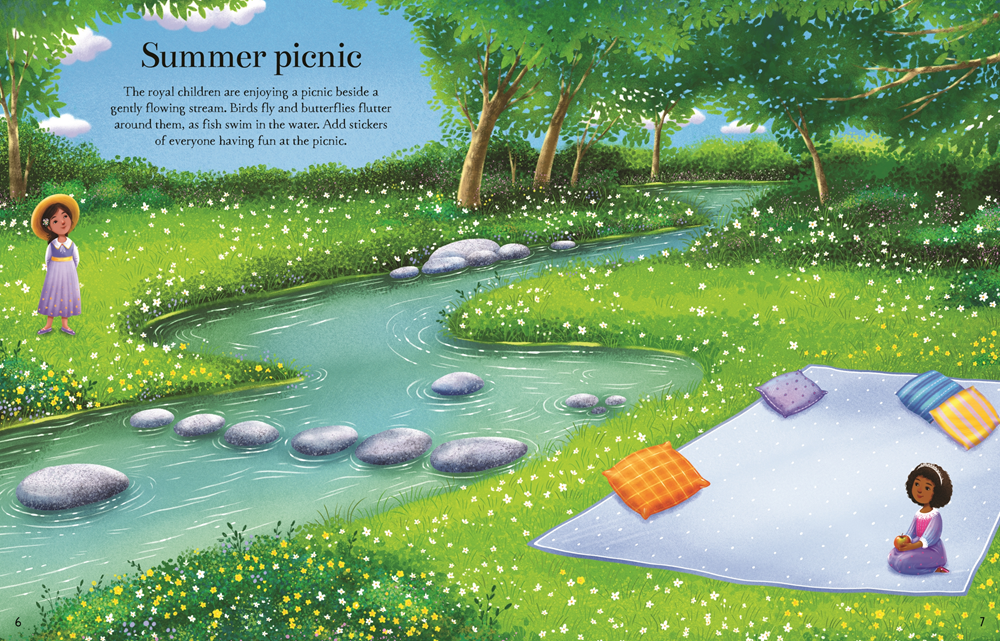 Princesses Sticker Book : Usborne – Hopscotch Kids