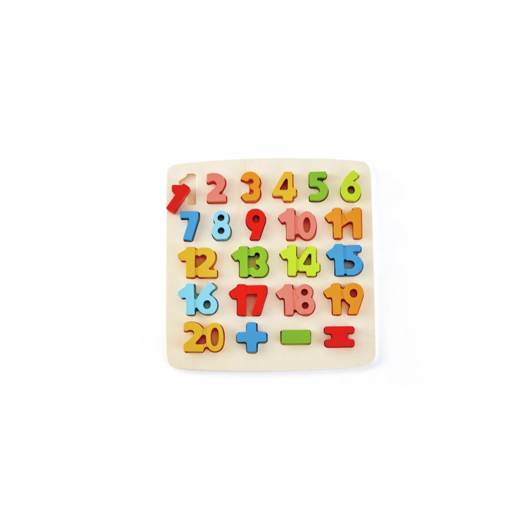 Hape Chunky Number Math Puzzle – Hopscotch Kids OR