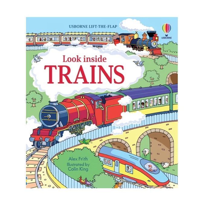 Usborne Look Inside Trains – Hopscotch Kids