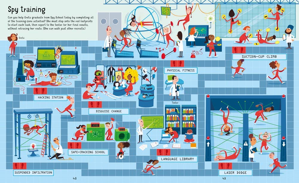 Spy Mazes:Sam Smith – Hopscotch Kids