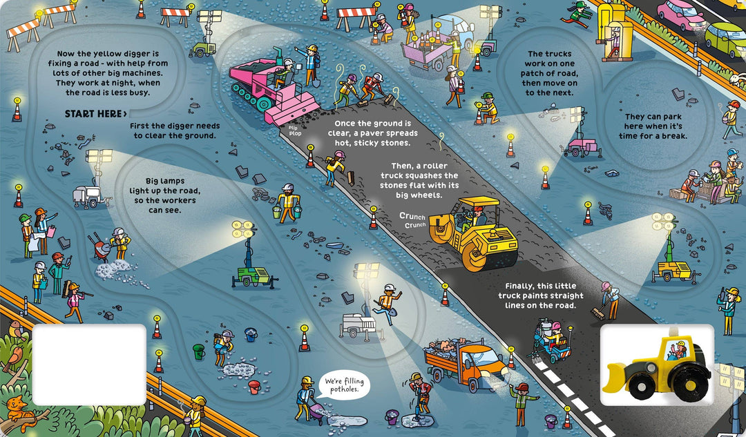 Wind-Up Digger: Usborne – Hopscotch Kids