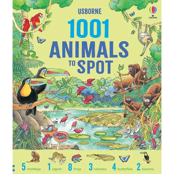 Usborne 1001 Animals To Spot – Hopscotch Kids