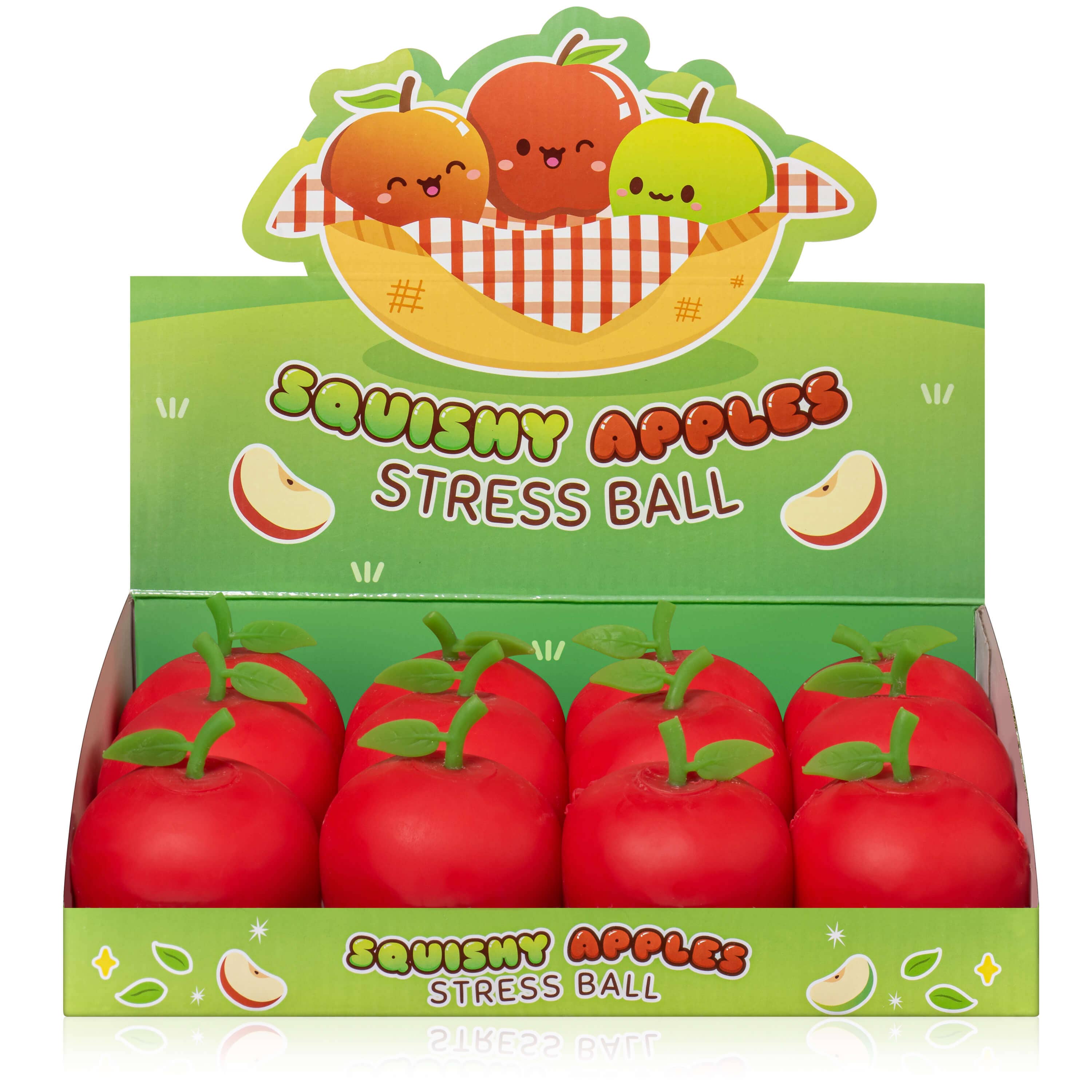 Kawaii Slime Red Apple Squishy Stress Ball – Hopscotch Kids